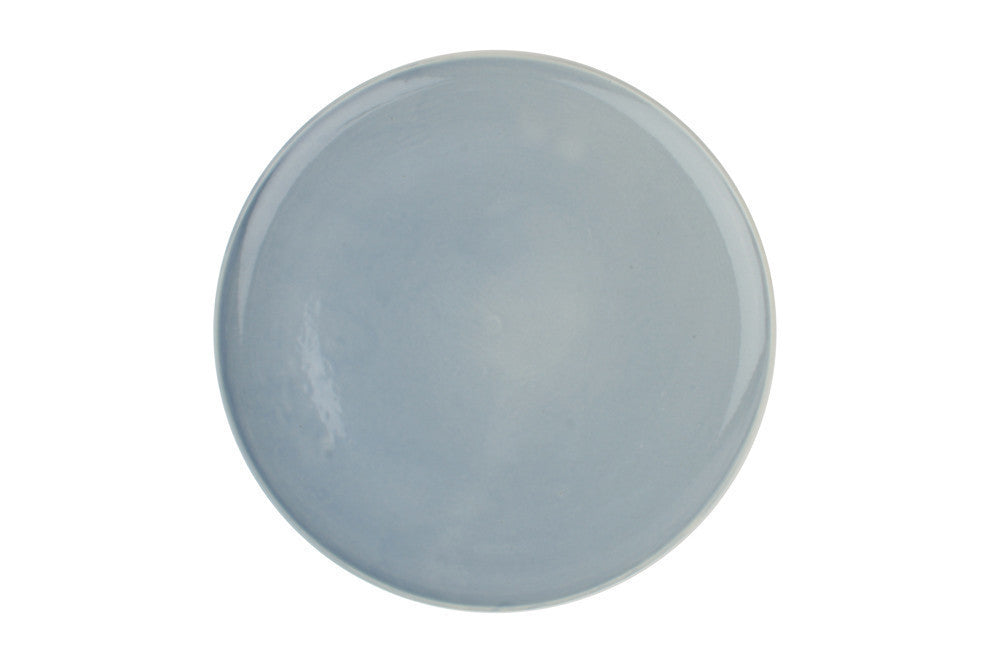 Shell Bisque Blue Porcelain Dinner Plate, Set of 4 – Canvas Home